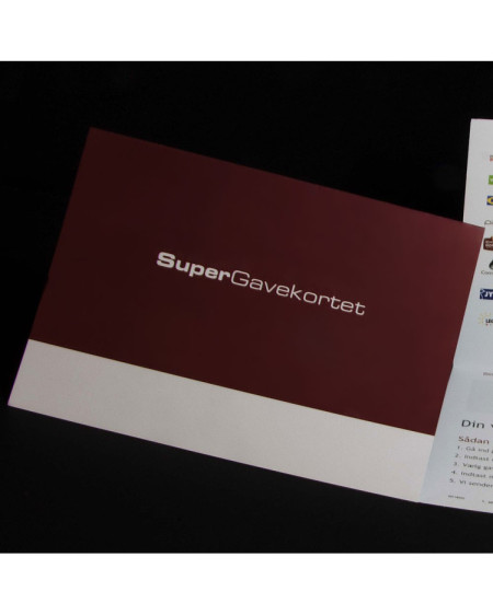 SuperGavekortet - Gavekort til alverdens flotte gaveartikler, gavekort