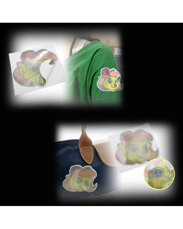 Refleks stickers med logo tryk, Reflex klistermærker, reflekser med dit ...