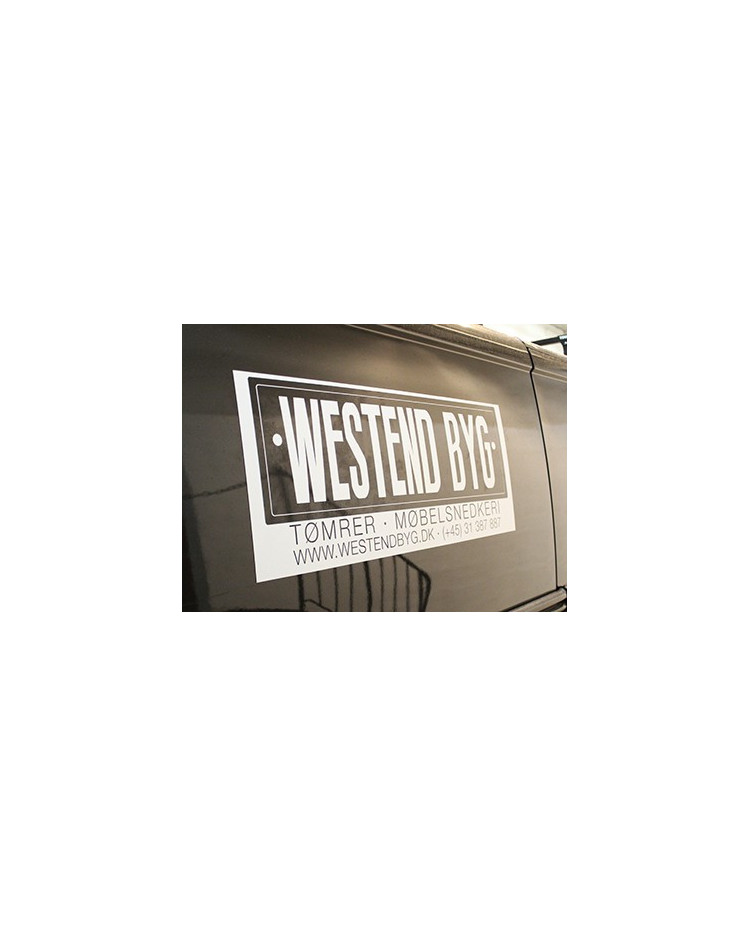 Magnetskilte til biler med logo tryk, Reklamemagneter