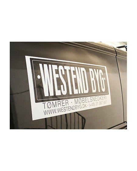 Magnetskilte til biler med logo tryk, Reklamemagneter